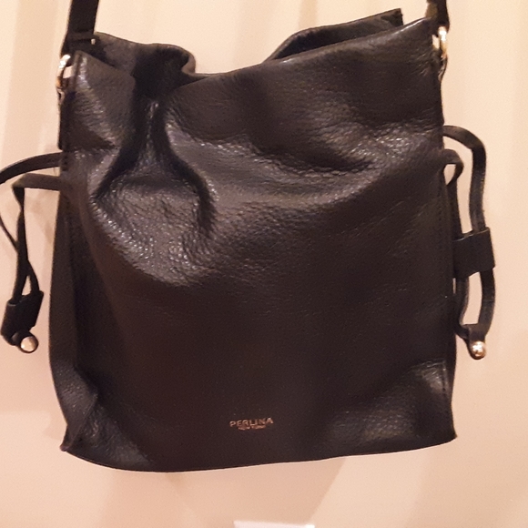 Perlina | Bags | Perlina Crossbody Leather Bag | Poshmark